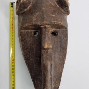 Suruku Hyena Mask of the Korè, Mali Bamana – Wooden Sculpture, Brown ...