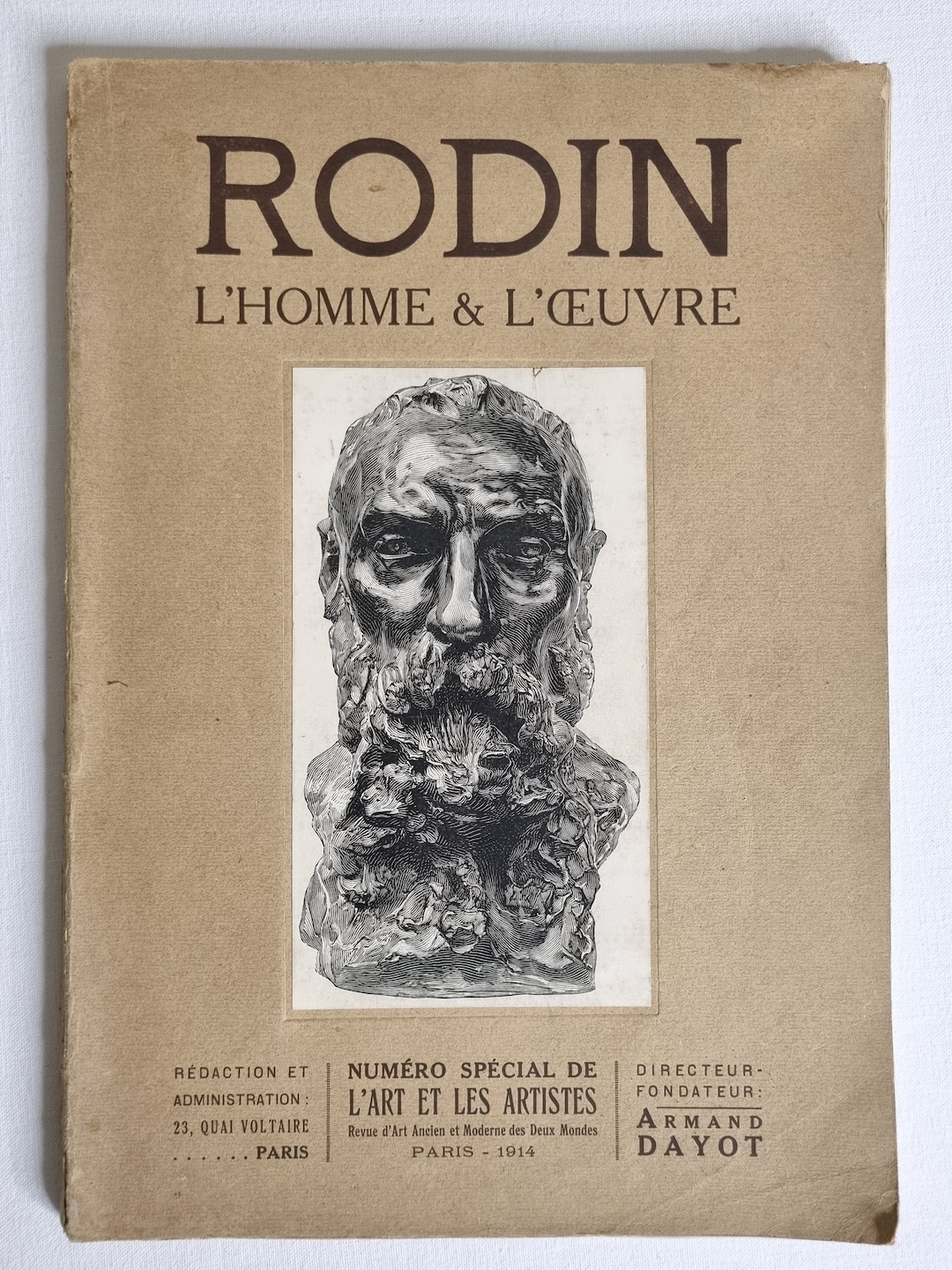 Rodin, the Man and the Work. Special Issue of Art and Artists, Original ...