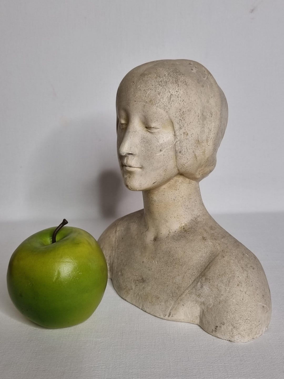 Patinated Plaster Bust of an Unknown Princess, Renaissance Style After ...