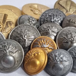 Collection of 18 Buttons, Civil Aviation, Firefighters - Etsy
