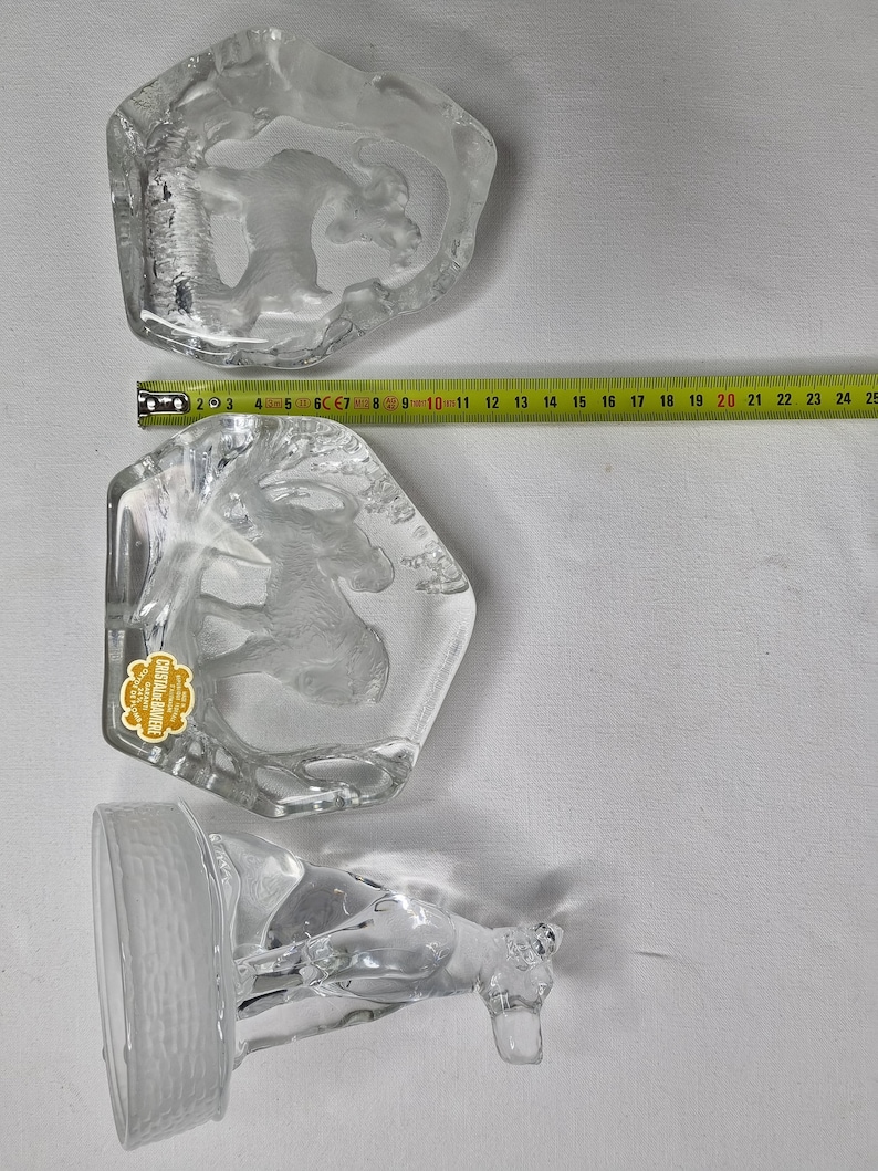 Bavarian Crystal Animals and Vintage Arques Crystal - Etsy
