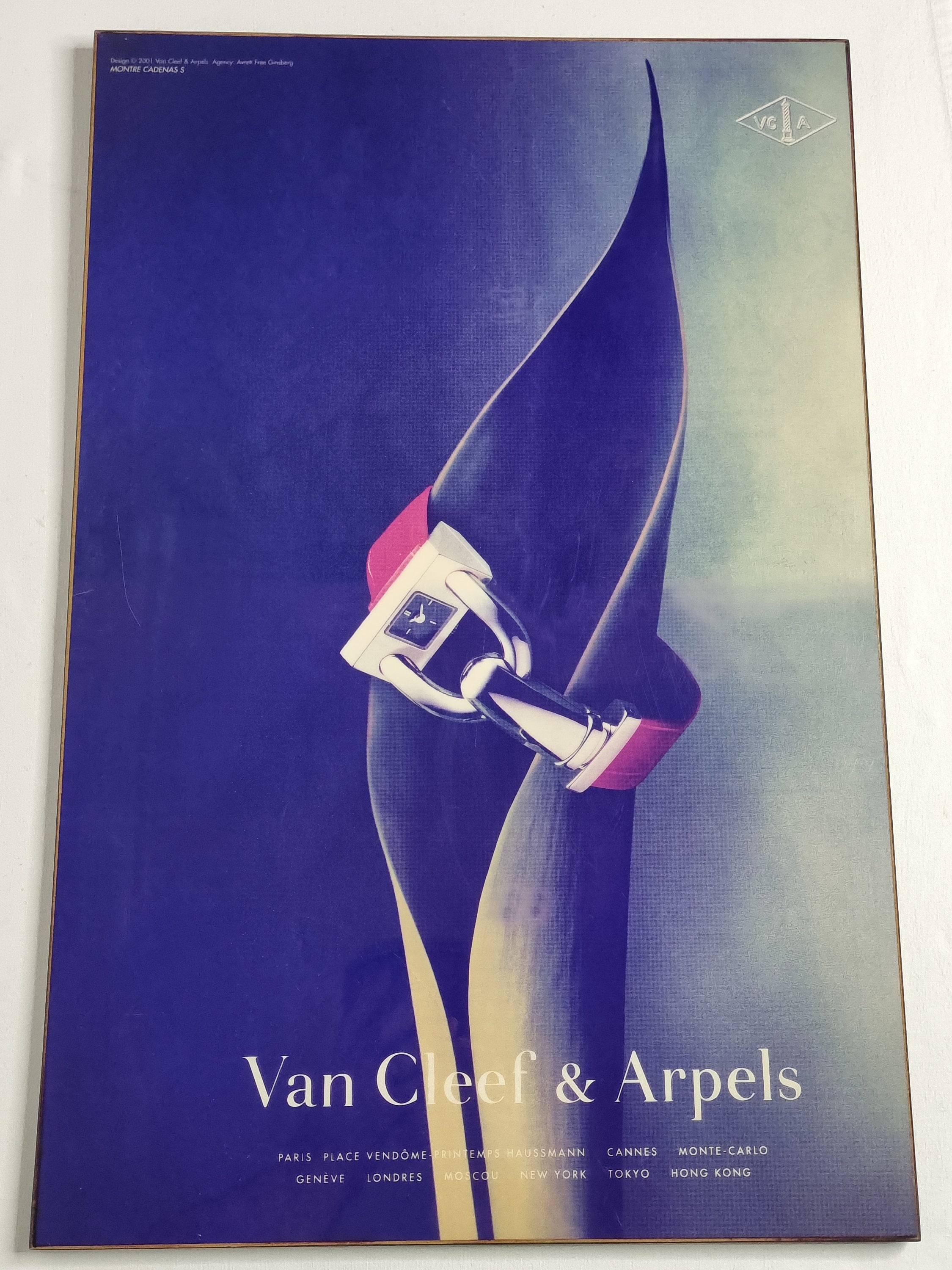 Van Cleef & Arpels, Point-of-sale Advertising (POS), Panel Printing, 40 ...