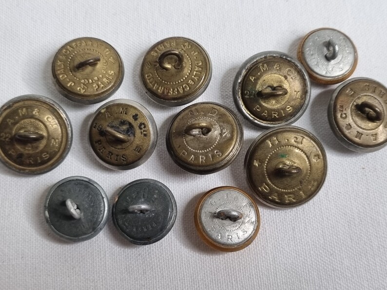 Collection of 18 Buttons, Civil Aviation, Firefighters - Etsy