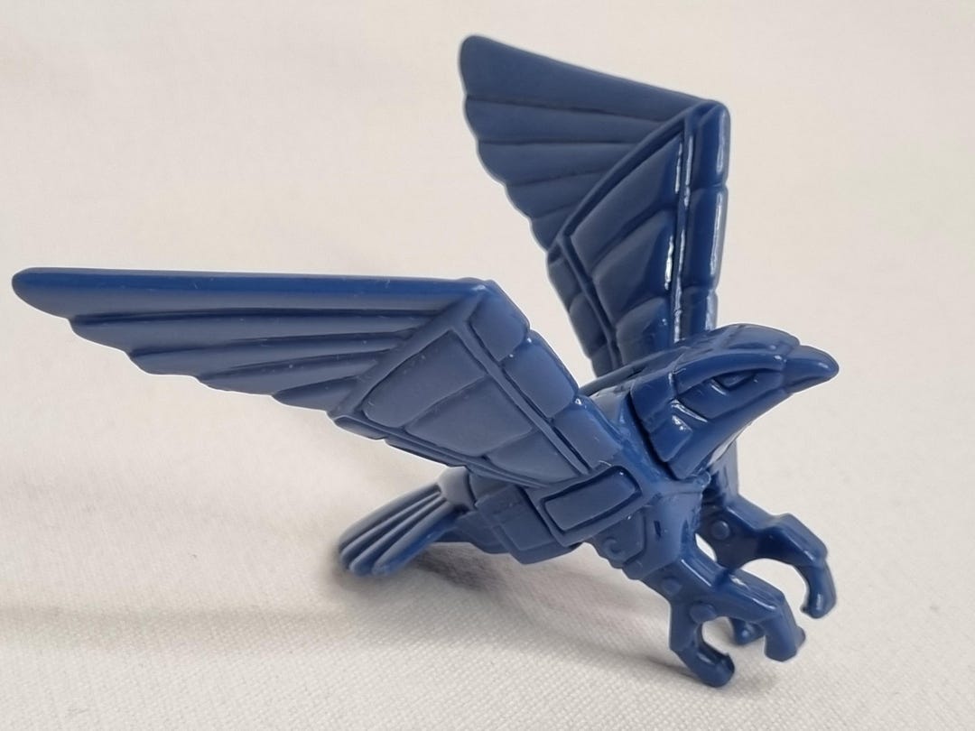 Vintage 1986 Kenner Silverhawks Steelwill - Stronghold Bird Accessory ...