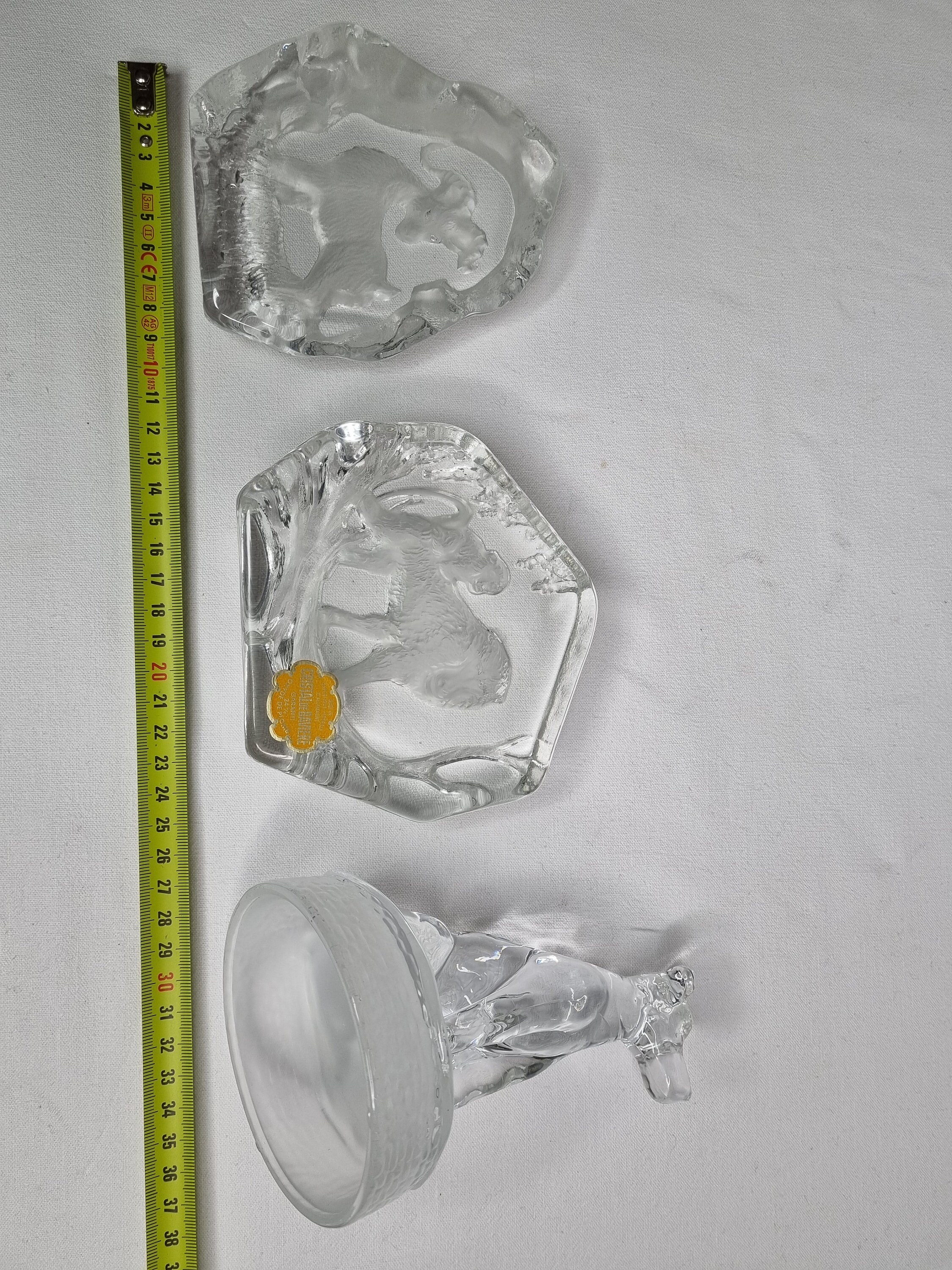 Bavarian Crystal Animals and Vintage Arques Crystal - Etsy