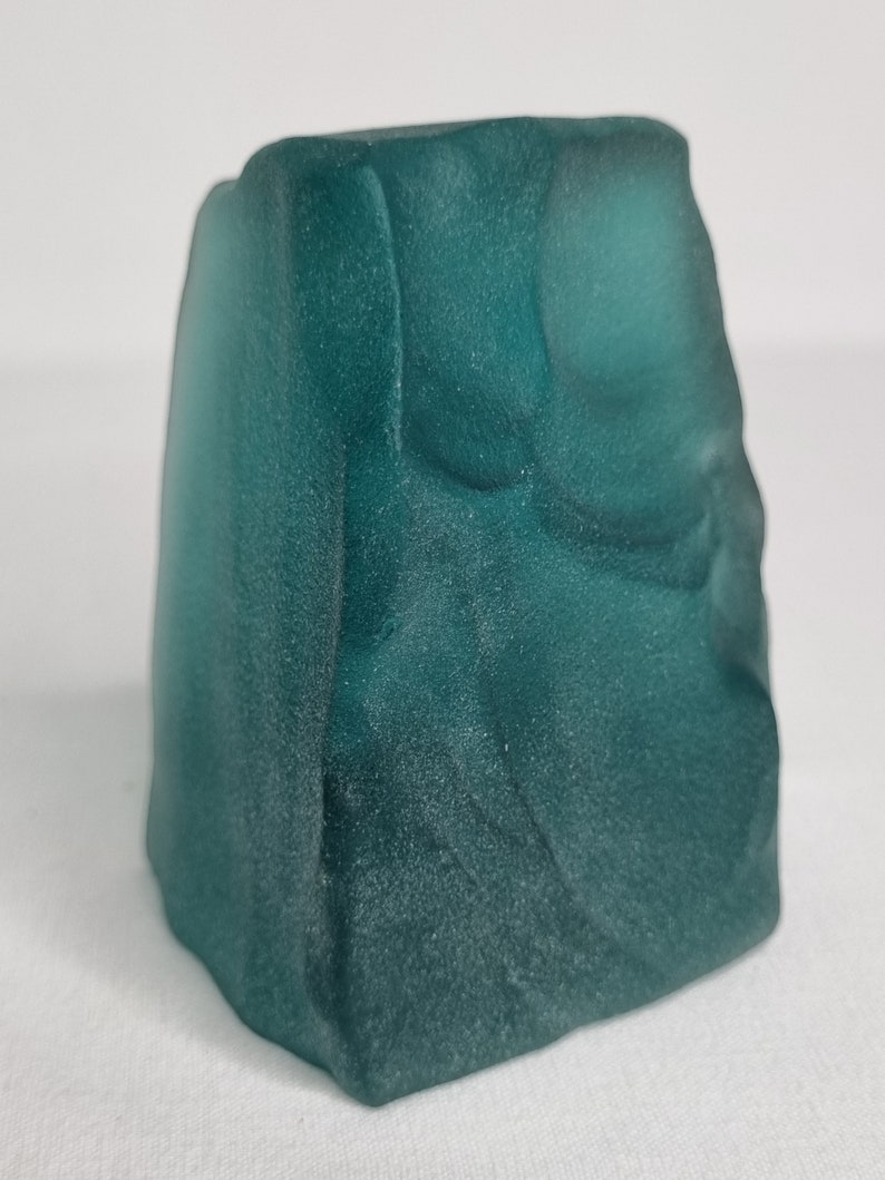 Inuit Glass Carving Sculpture, Depicting a Fisherman, 10 Cm, Siku ...