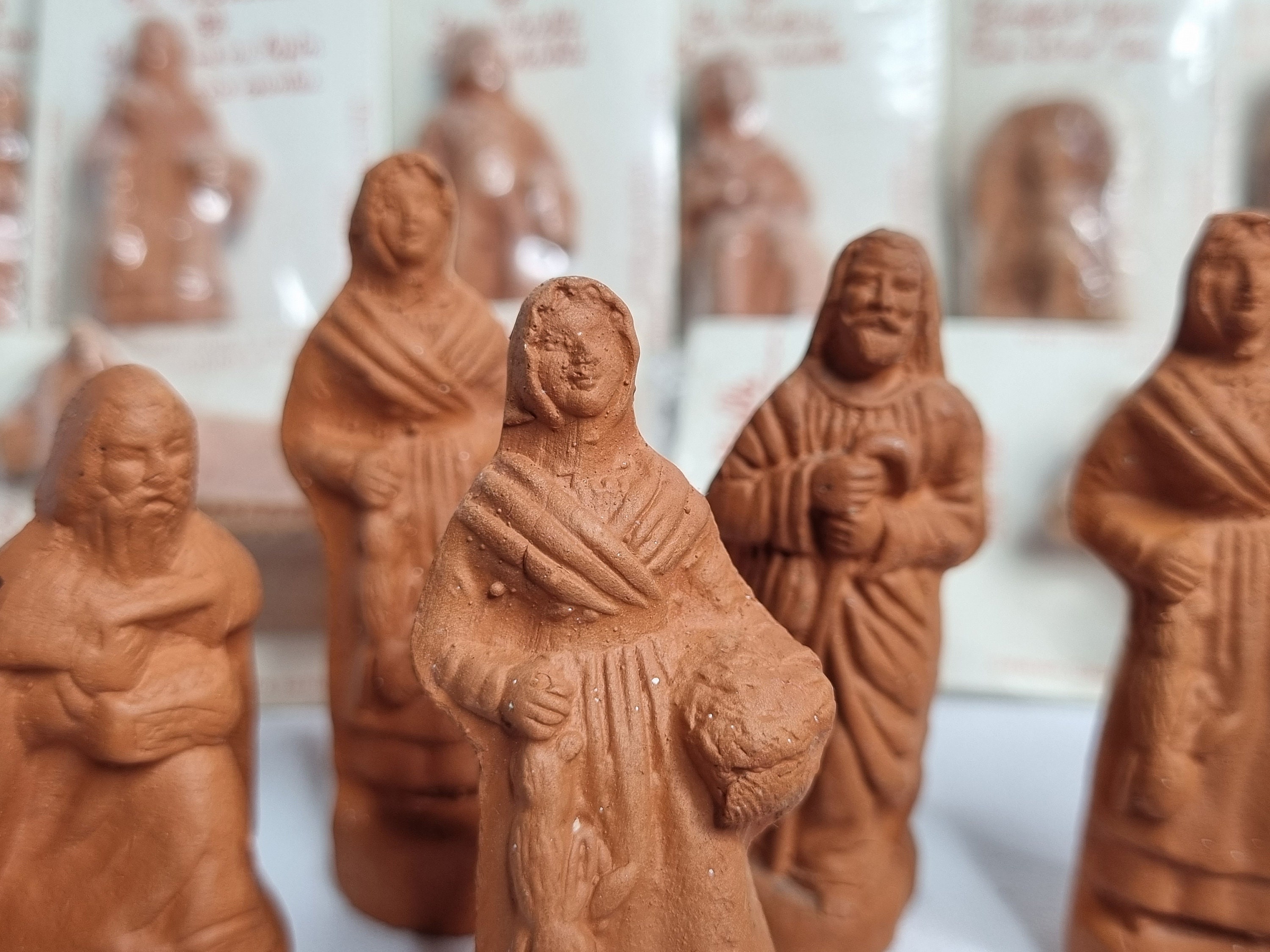 Provençal Clay Santons Collection by Claude Carbonel / Fina - 18-piece ...