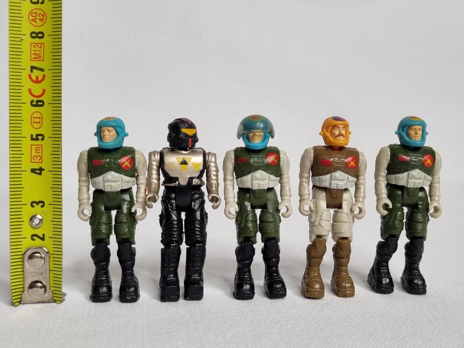 Set of 5 Vintage Starcom Action Figures: Captain Vic "dakota" Hayes ...