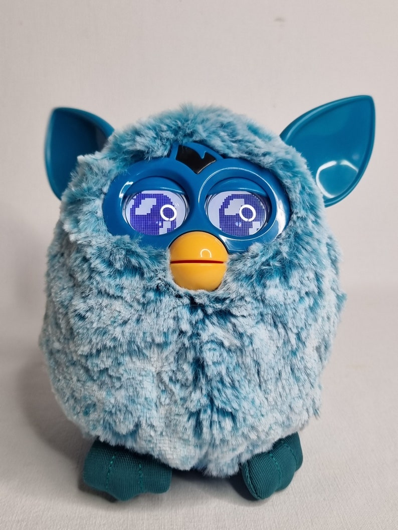 2012 Blue Interactive Electronic Furby - Hasbro, 15 Cm - Etsy
