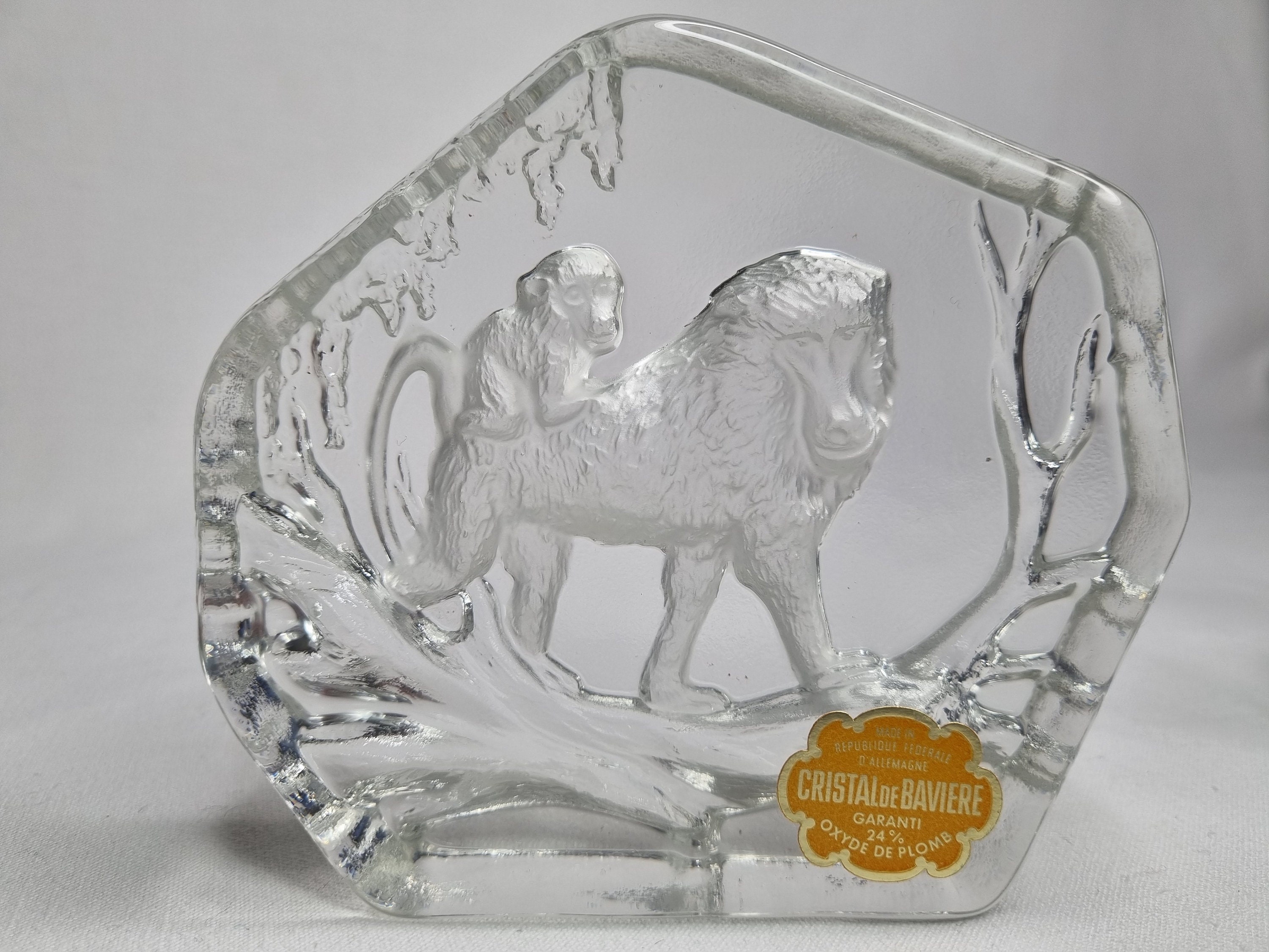 Bavarian Crystal Animals and Vintage Arques Crystal - Etsy