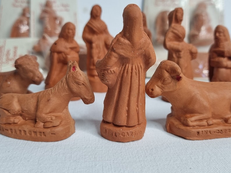 Provençal Clay Santons Collection by Claude Carbonel / Fina - 18-piece ...