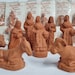 Provençal Clay Santons Collection by Claude Carbonel / Fina - 18-piece ...