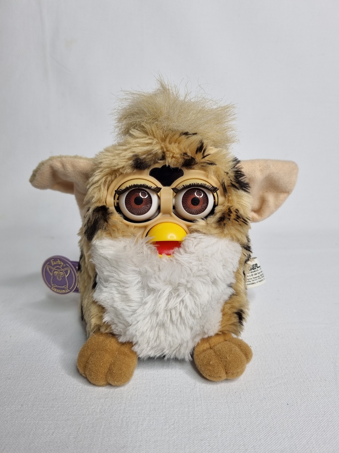 Furby Original From 1998 in Working Condition With Brown Eyes Leopard ...