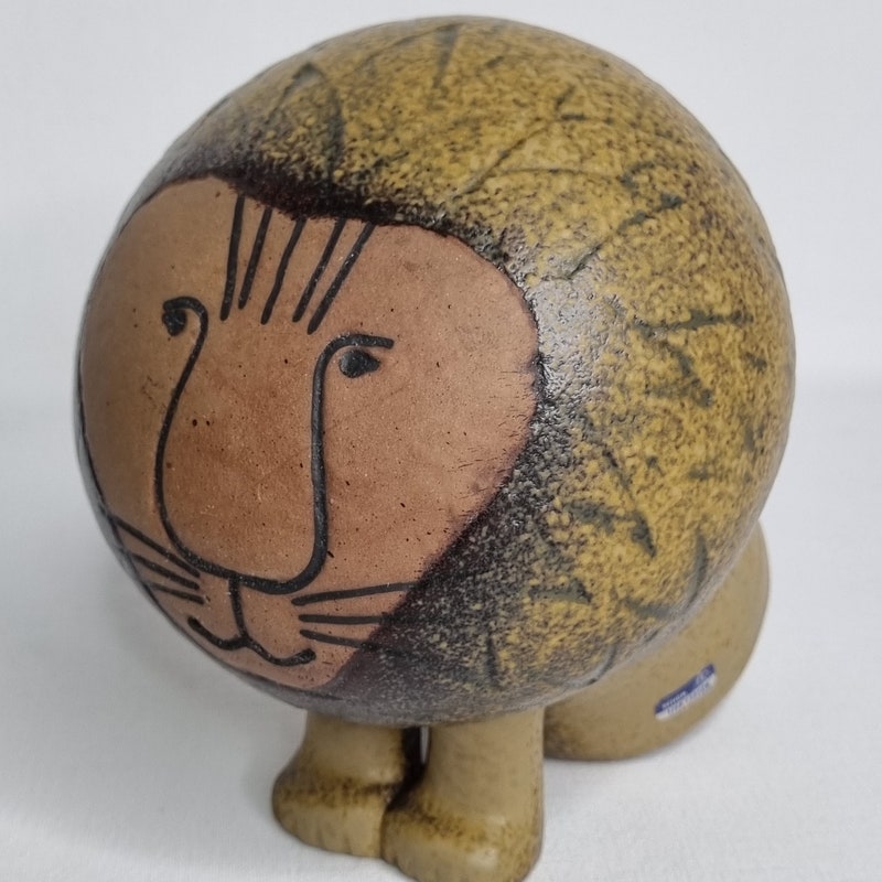 Ceramic Lion - Etsy
