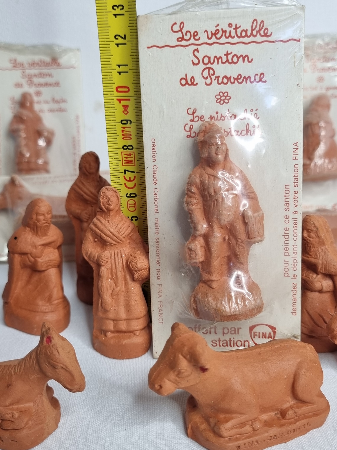 Provençal Clay Santons Collection by Claude Carbonel / Fina - 18-piece ...