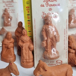 Provençal Clay Santons Collection by Claude Carbonel / Fina - 18-piece ...