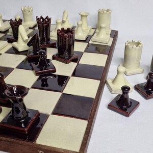 Original Glazed Terracotta Chess Set – Signed and Numbered 3/10 ...
