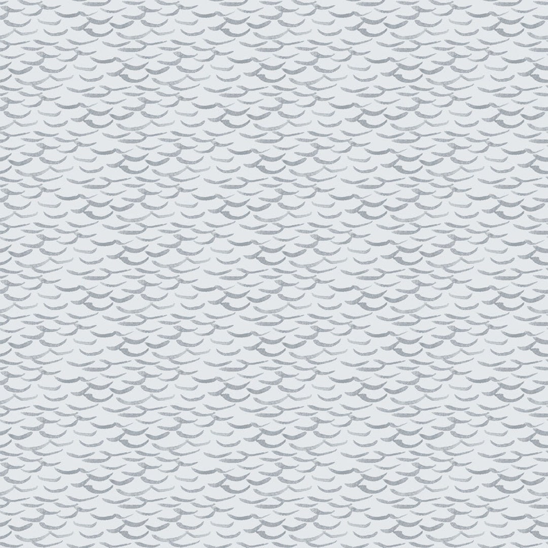 Sandy Toes - Water Pale Grey by Anita Jeram for Clothworks - 100% ...