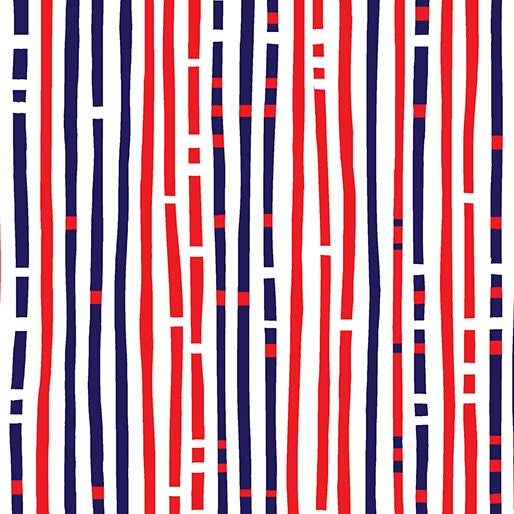 Love American Style - Geo Stripe White - 1 Yd - Etsy