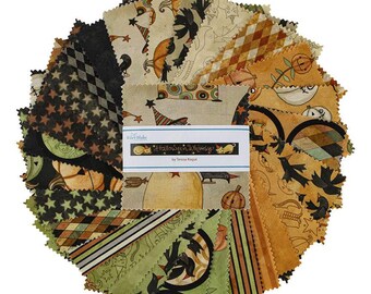 Whimsy Halloween Fabric - Etsy