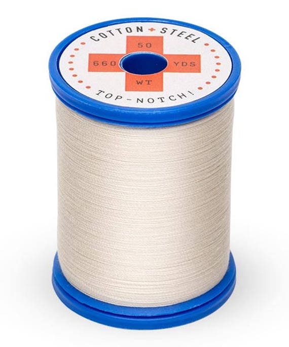 Ecru 1082 Cotton Steel 50wt Egyptian Cotton Thread by - Etsy