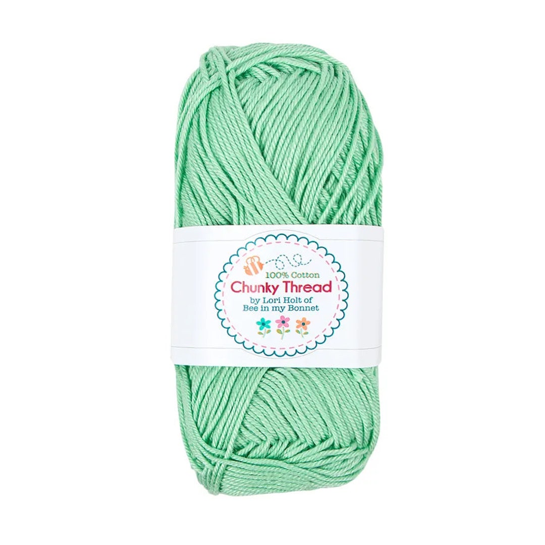 Lori Holt Chunky Thread - Sweet Mint (#10905) - 50g Sport Weight Cotton ...
