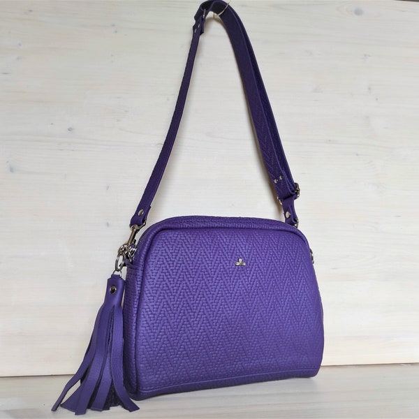 Purple Handbag - Etsy