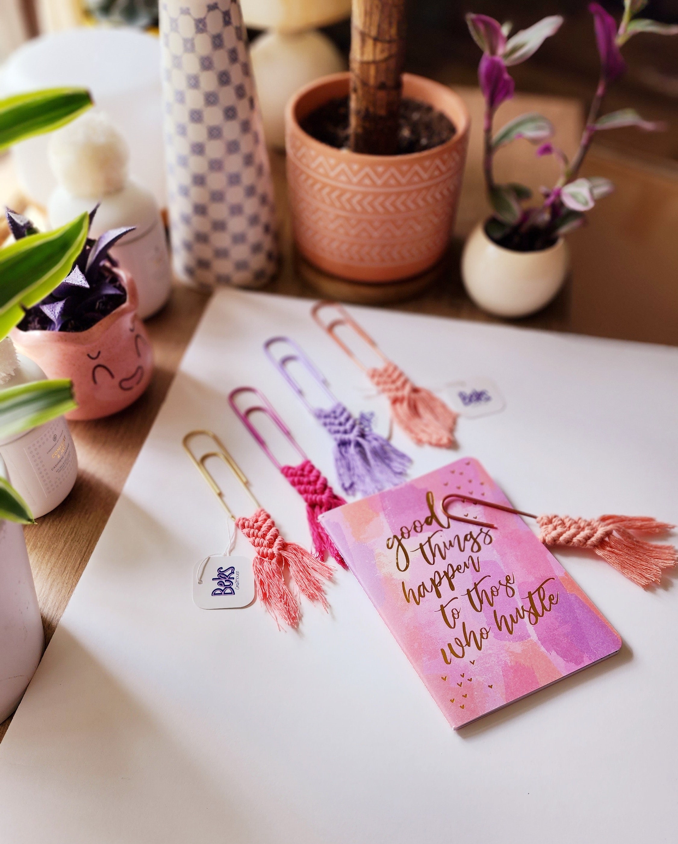 Macrame Bookmark, Handmade Bookmark - Etsy