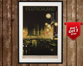 Germany poster | Etsy
