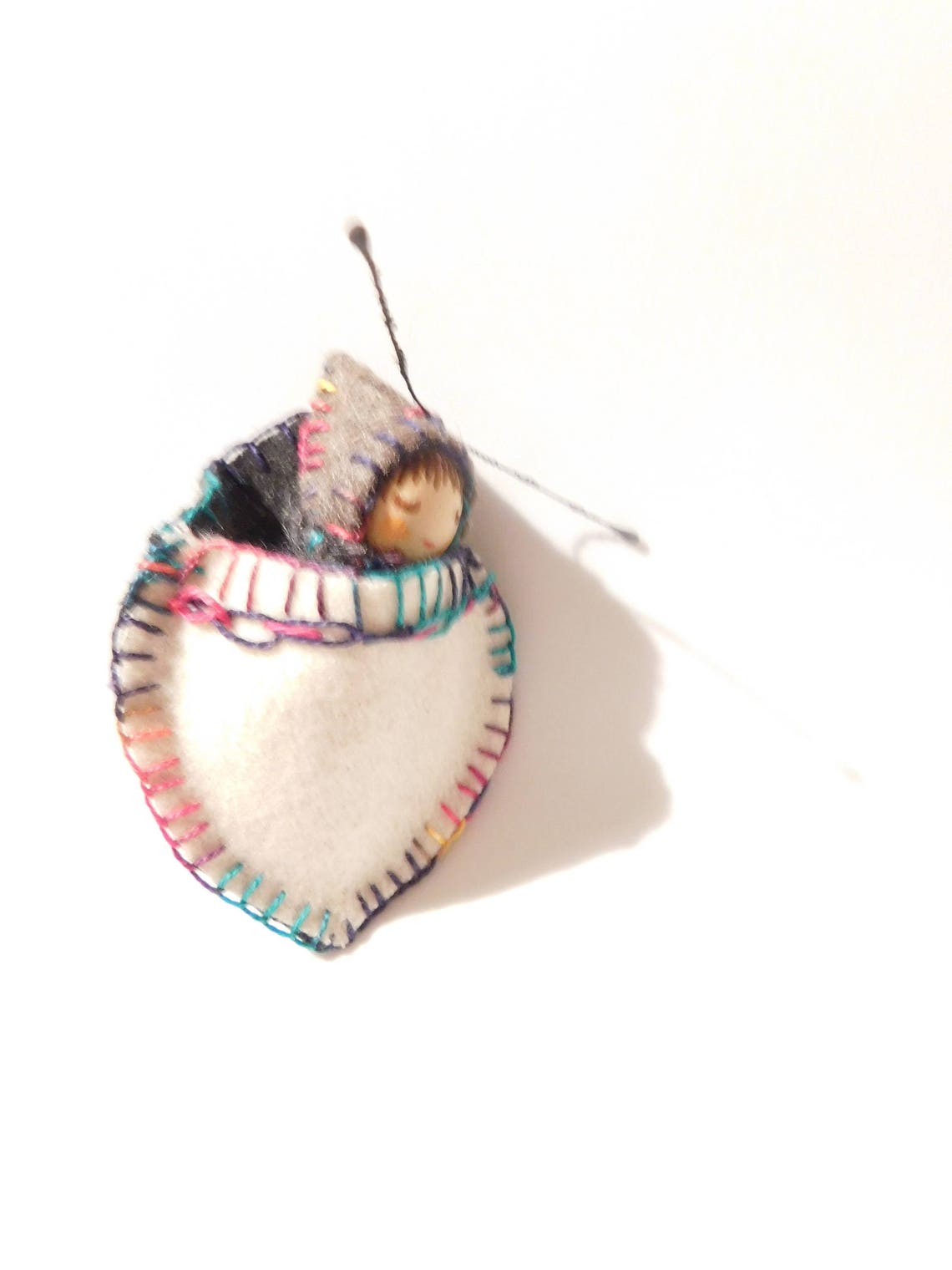 Leaf Bug Faerie Peg Doll Felt Pocket Waldorf Craft - Etsy