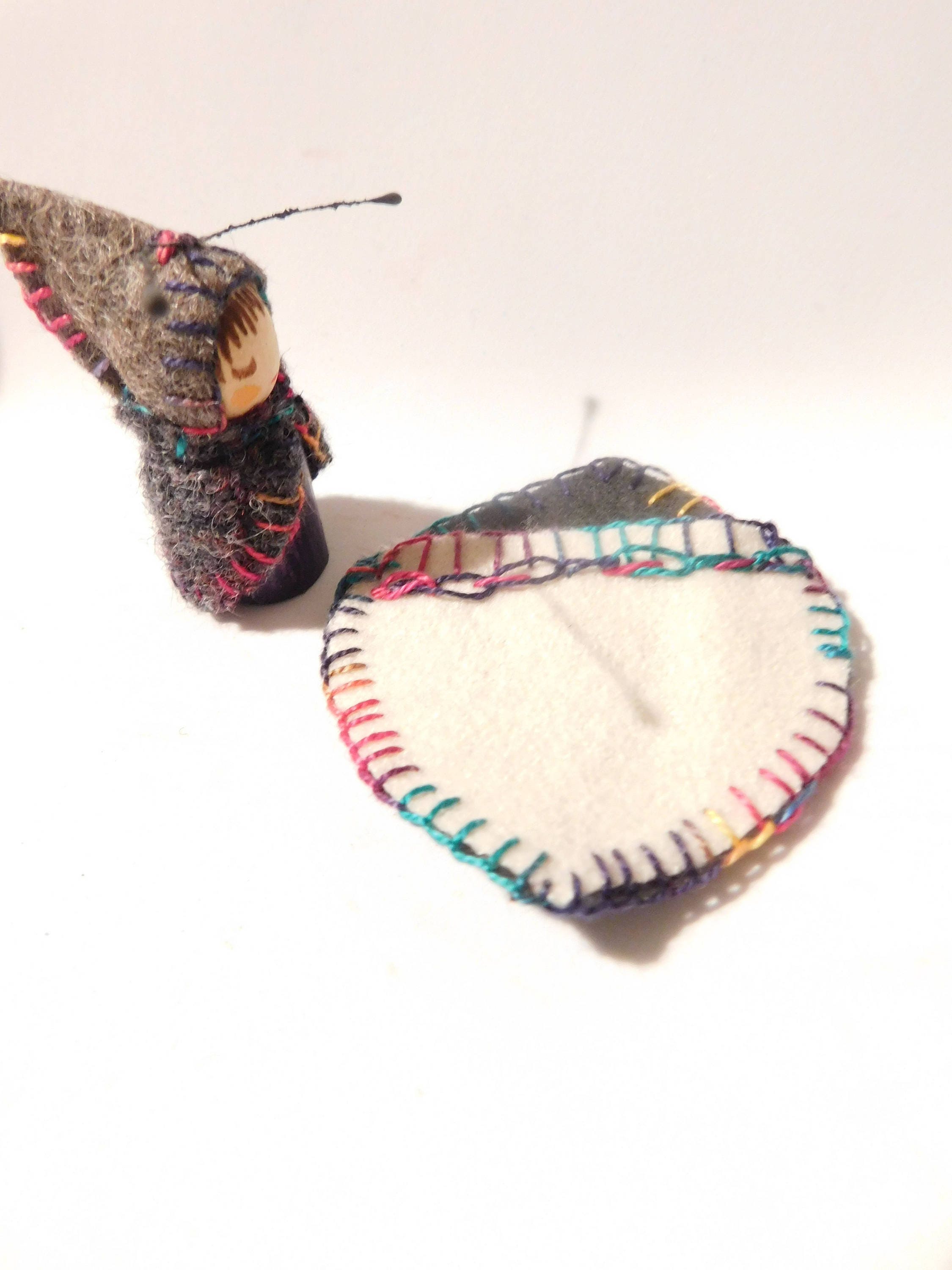 Leaf Bug Faerie Peg Doll Felt Pocket Waldorf Craft - Etsy