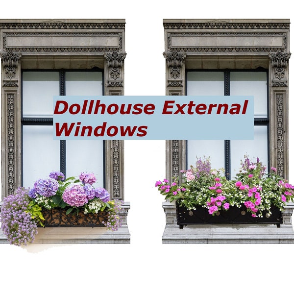 Dollhouse Windows - Etsy