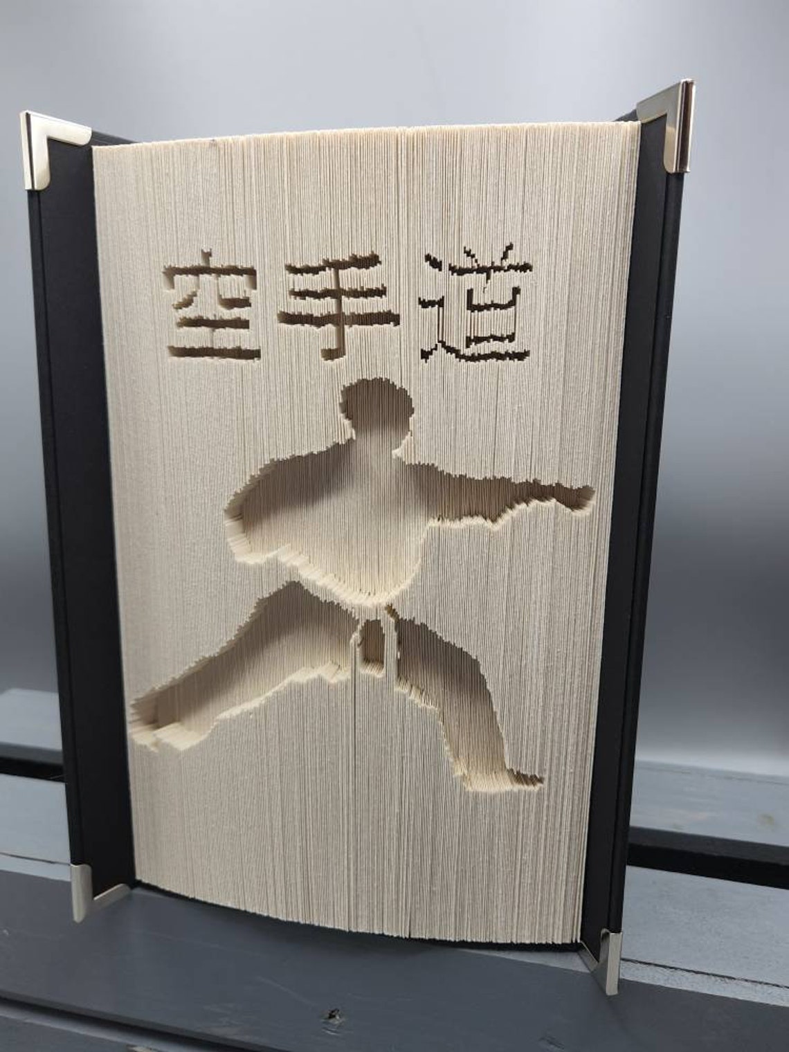 Handmade Martial Arts Book Art, Karate Gift - Etsy