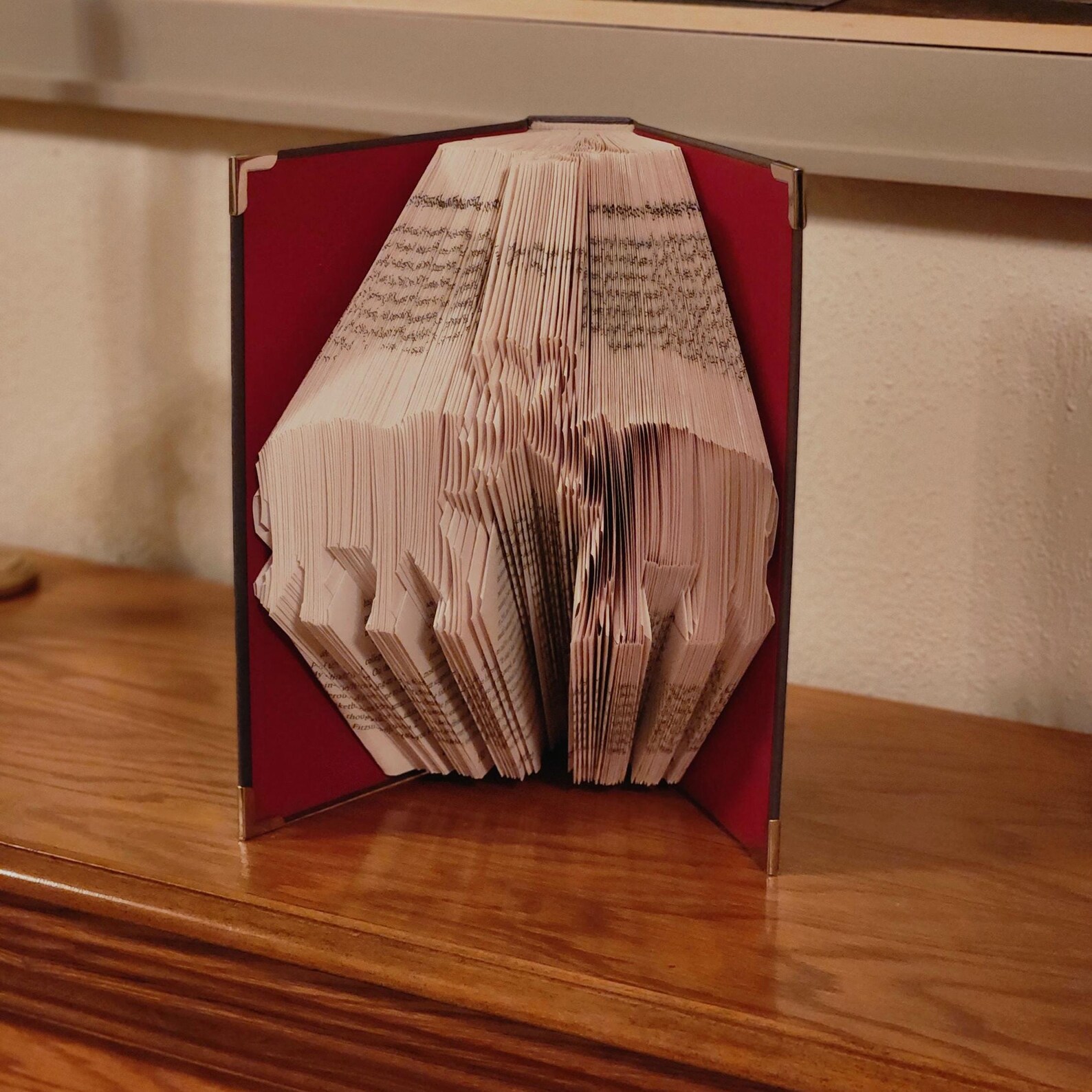 Elephant Book Art, Folded Book Sculpture, Handmade Elephant Gift - Etsy