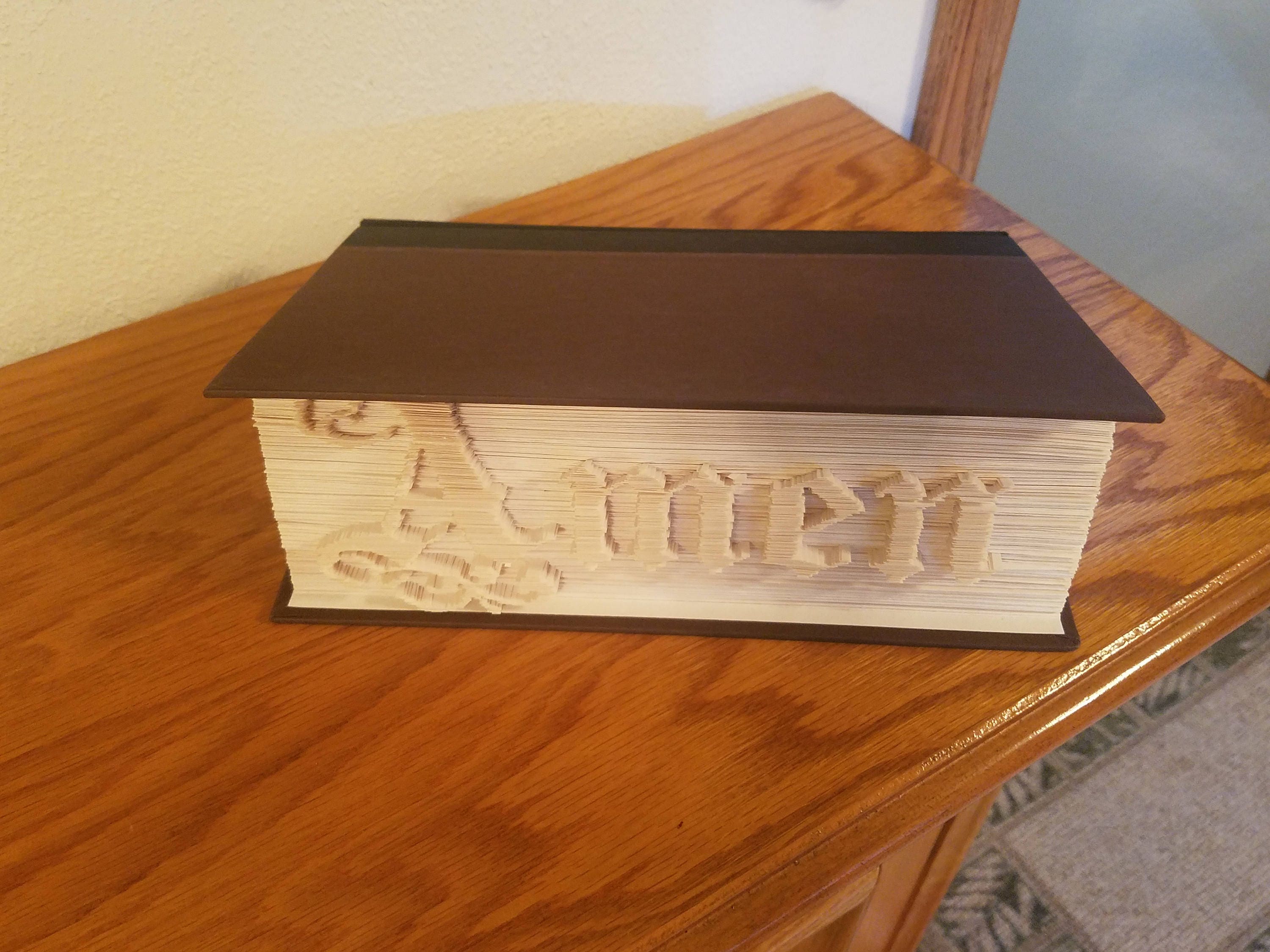AMEN Amen Book Christian Gift Handmade Amen Gift Unique | Etsy
