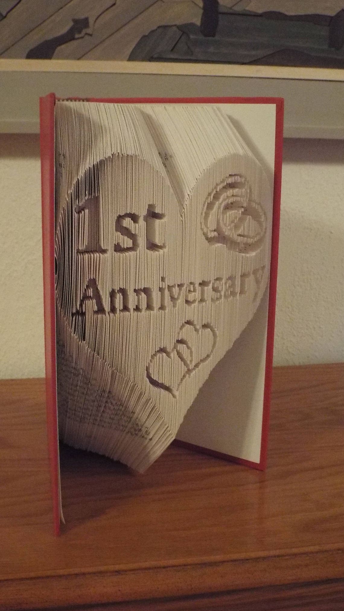Anniversary Paper Anniversary Love Gift Couple Gift - Etsy UK