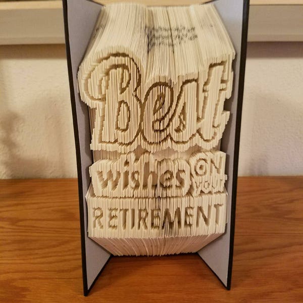 Retirement Book - Etsy