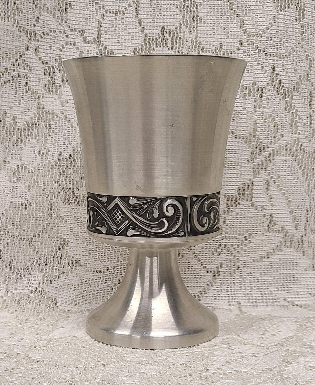 Selandia Norway Rosemal Acanthus Pewter GOBLETS 5" Tall - Etsy