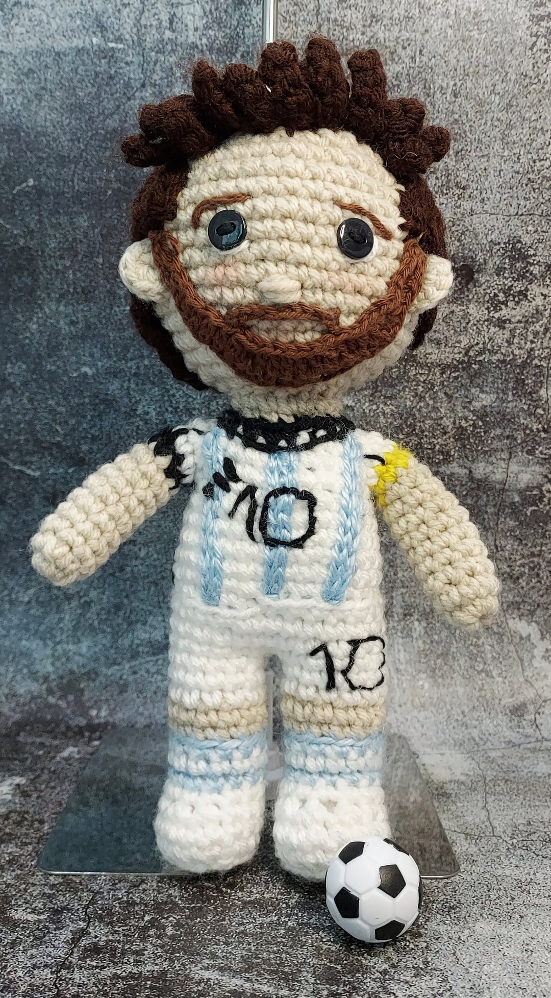 Amigurumi Messi, - Etsy