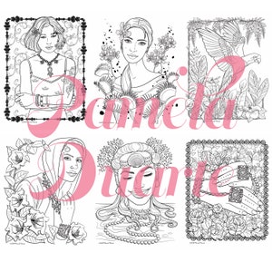 Vivid Beauty: Women of the World Coloring Book - Etsy