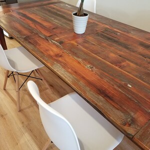 Farmhouse table farm table long farmhouse table Rustic Barn | Etsy