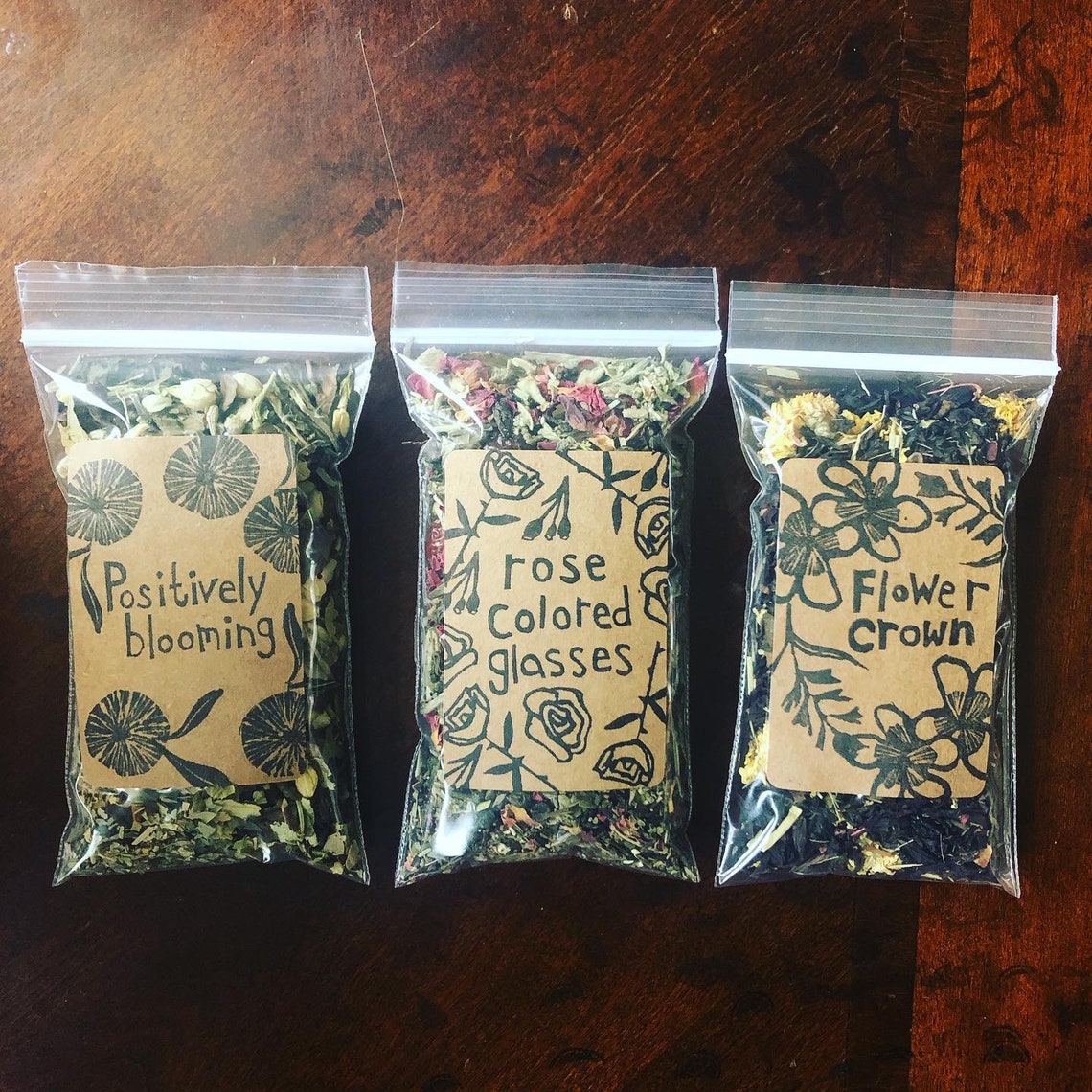 Flower Child Tea Box - Etsy