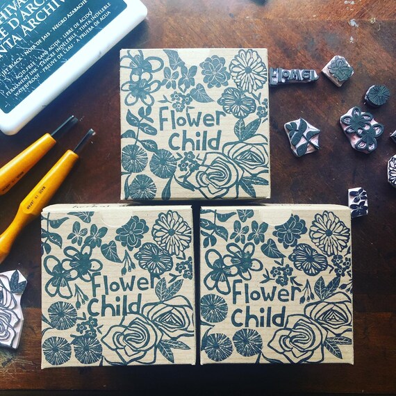 Flower Child Tea Box | Etsy