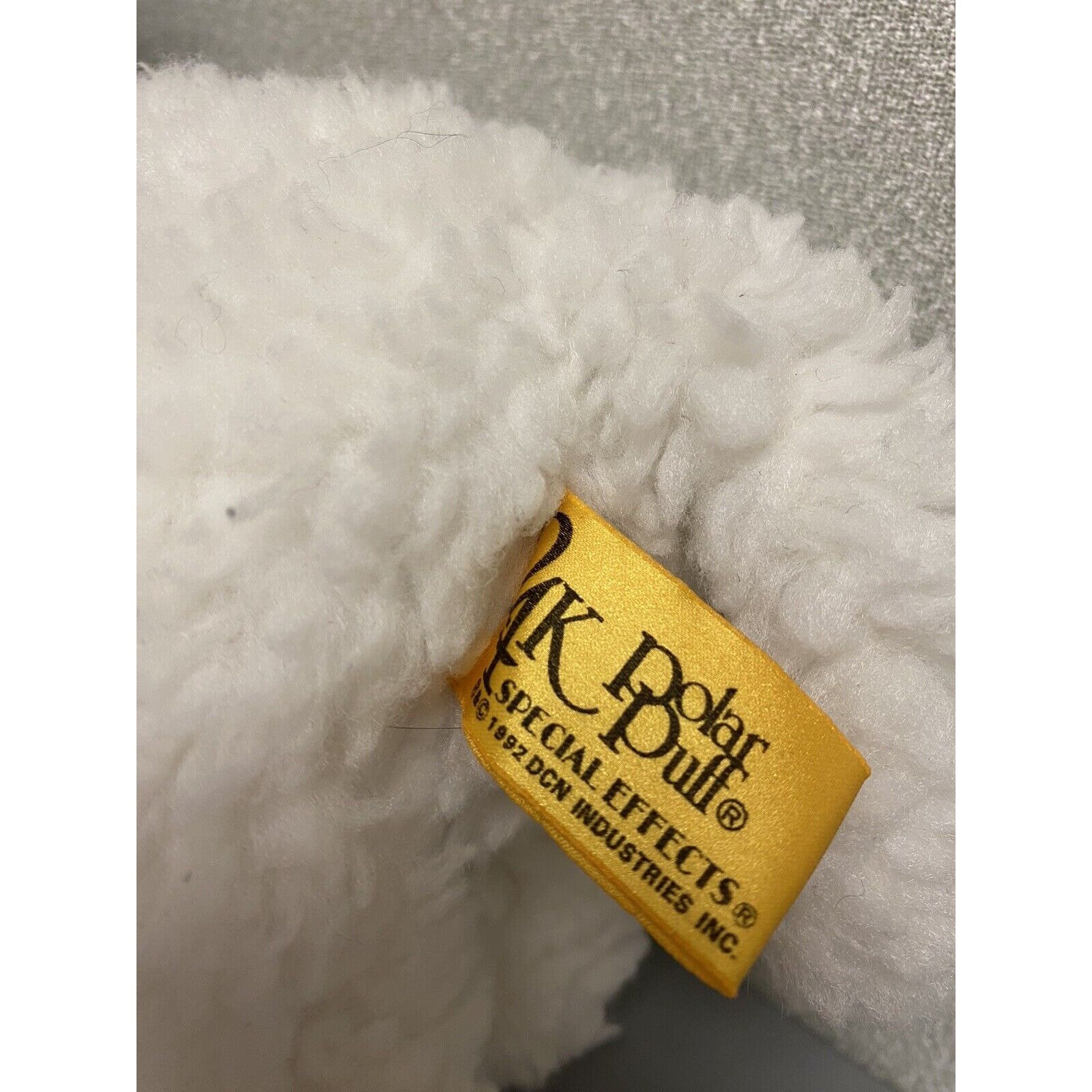 24k Polar Puff Plush Lamb Stuffed Animal Toy 1991 Jessica the Lamb 10.5 ...