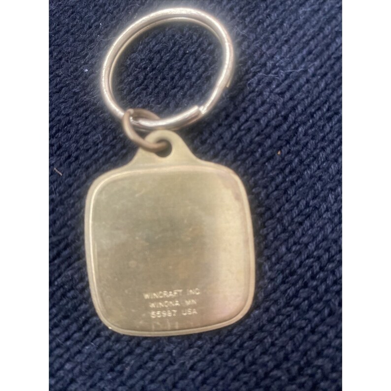 UNIVERSITY of NOTRE DAME Volleyball Brass Vintage Key Chain - Etsy