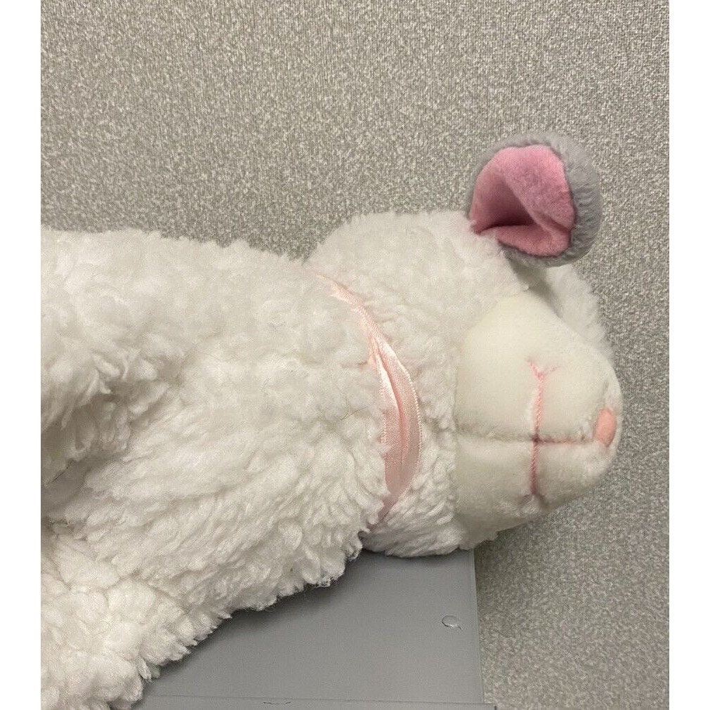 24k Polar Puff Plush Lamb Stuffed Animal Toy 1991 Jessica the Lamb 10.5 ...