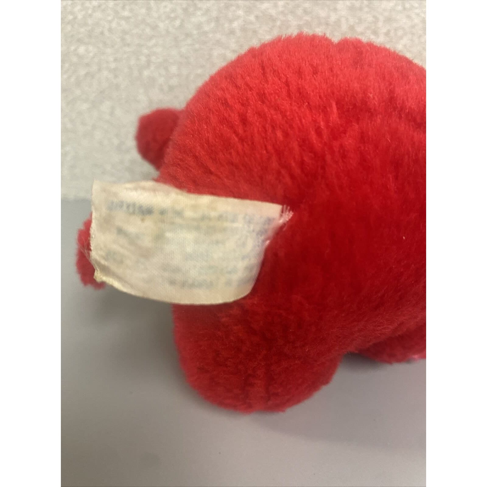 Vintage 80's Plush Red Devil Black Horns Plush Stuffed Toy by MTY 9 - Etsy