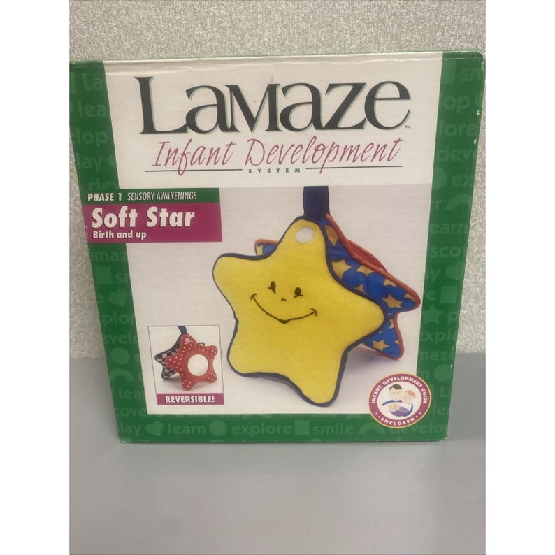 Lamaze Infant Development Soft Star 1997 Learning Curve Toys NIB - Etsy