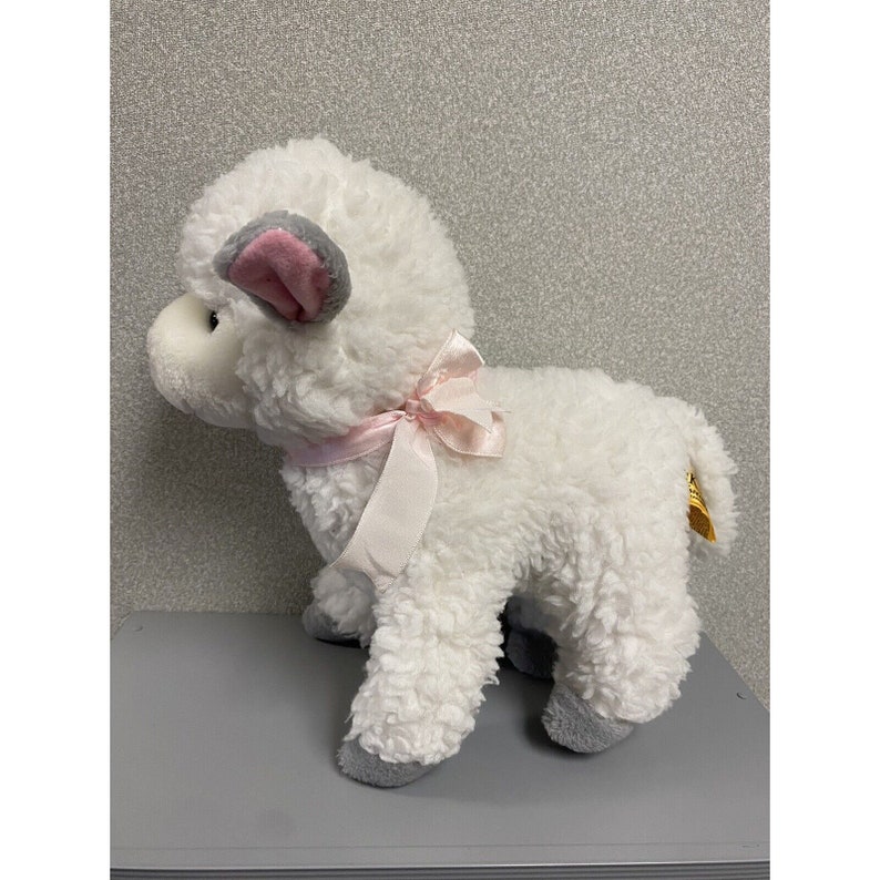 24k Polar Puff Plush Lamb Stuffed Animal Toy 1991 Jessica the Lamb 10.5” - Etsy