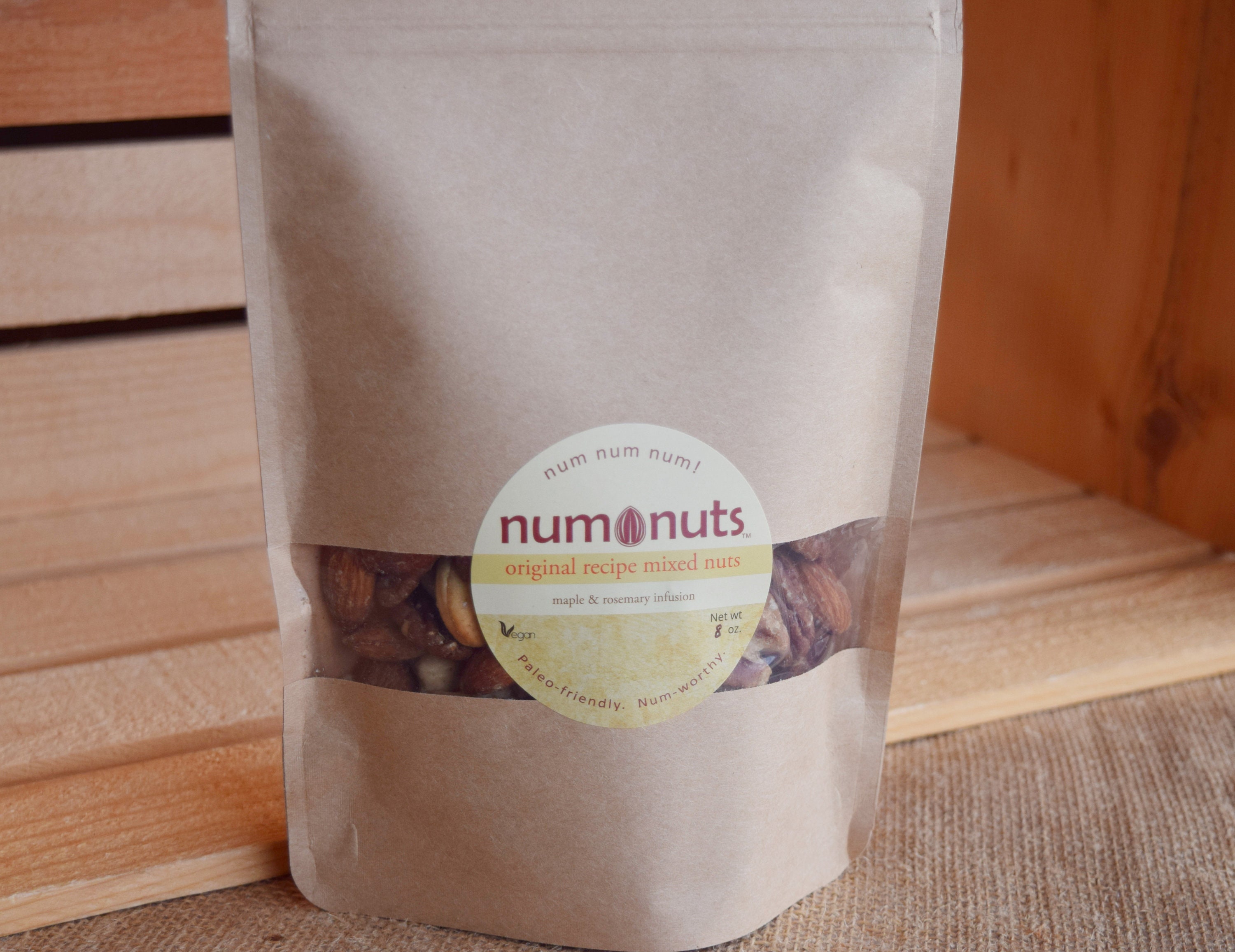 Num Nuts® Original Recipe Mixed Nuts maple Rosemary - Etsy